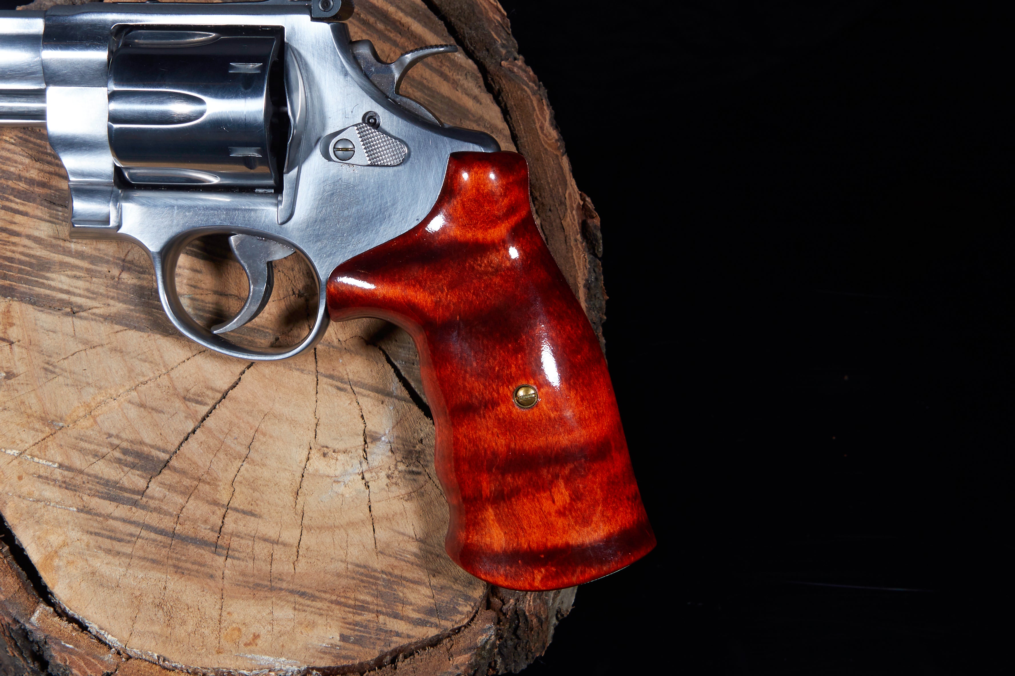 Smith & Wesson N-Frame Grips Round Butt – Wood St. Grips
